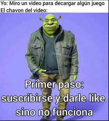 SUSCRIBETE - Meme subido por PIPIGRANDE777 :) Memedroid