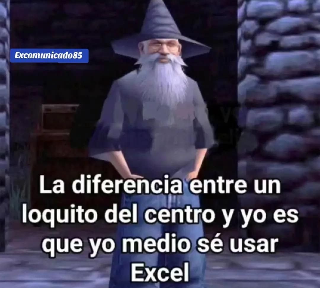 Top memes de Excel en español :) Memedroid