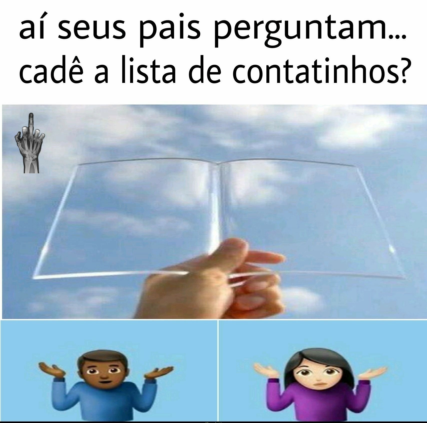 0 contatinhos... - Meme subido por JoSjoca :) Memedroid