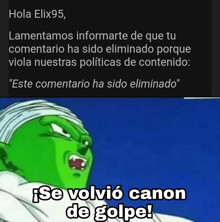 Mierda meme equivocado. Este es el verdadero jaja XD saludos desde ...