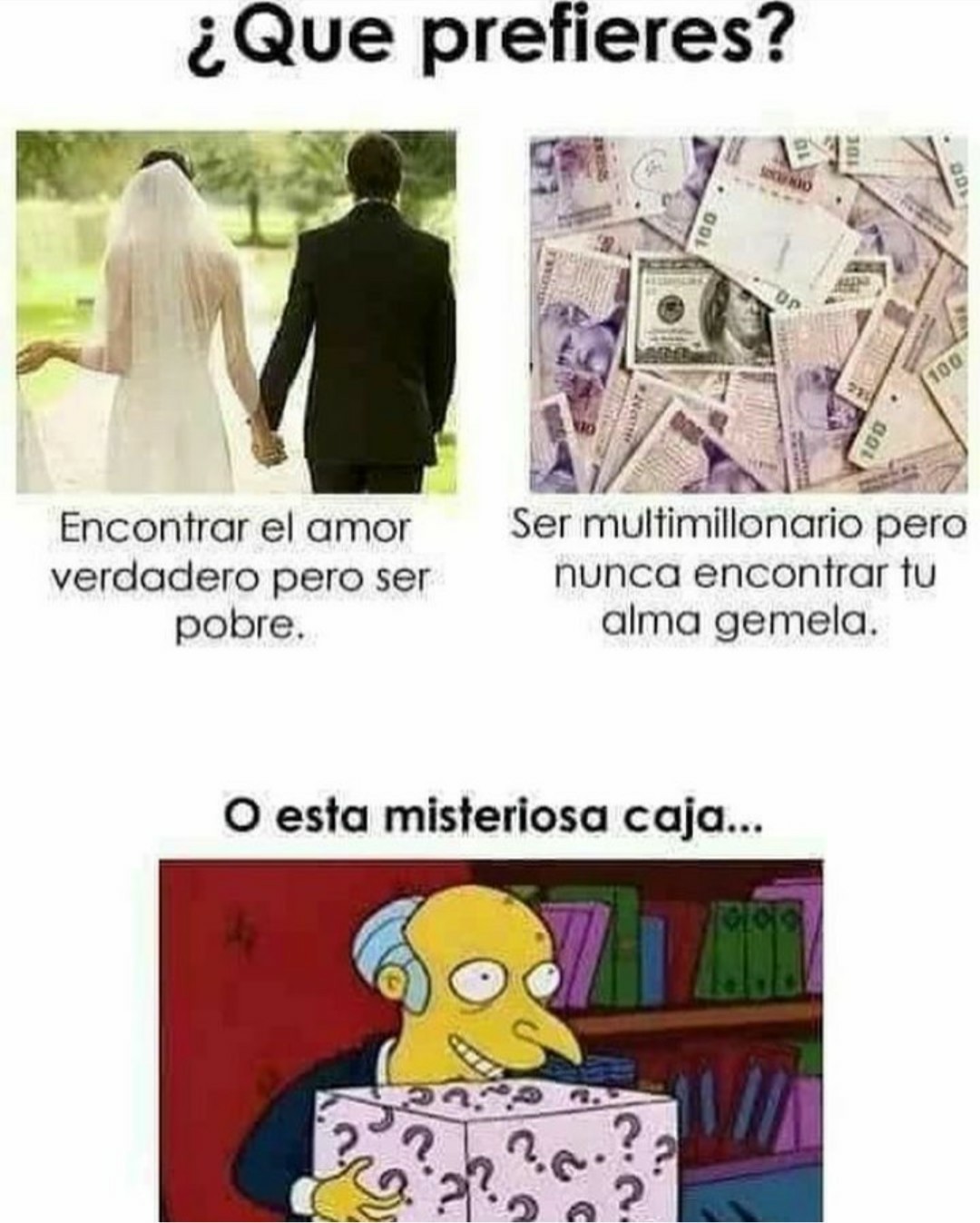 La caja, la caja - Meme subido por HiBrother :) Memedroid