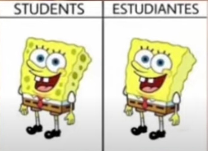 Estudiante promedio de E.E.U.U comparado con otros - Meme subido por ...