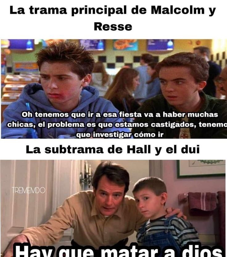 Top memes de Malcom en español :) Memedroid