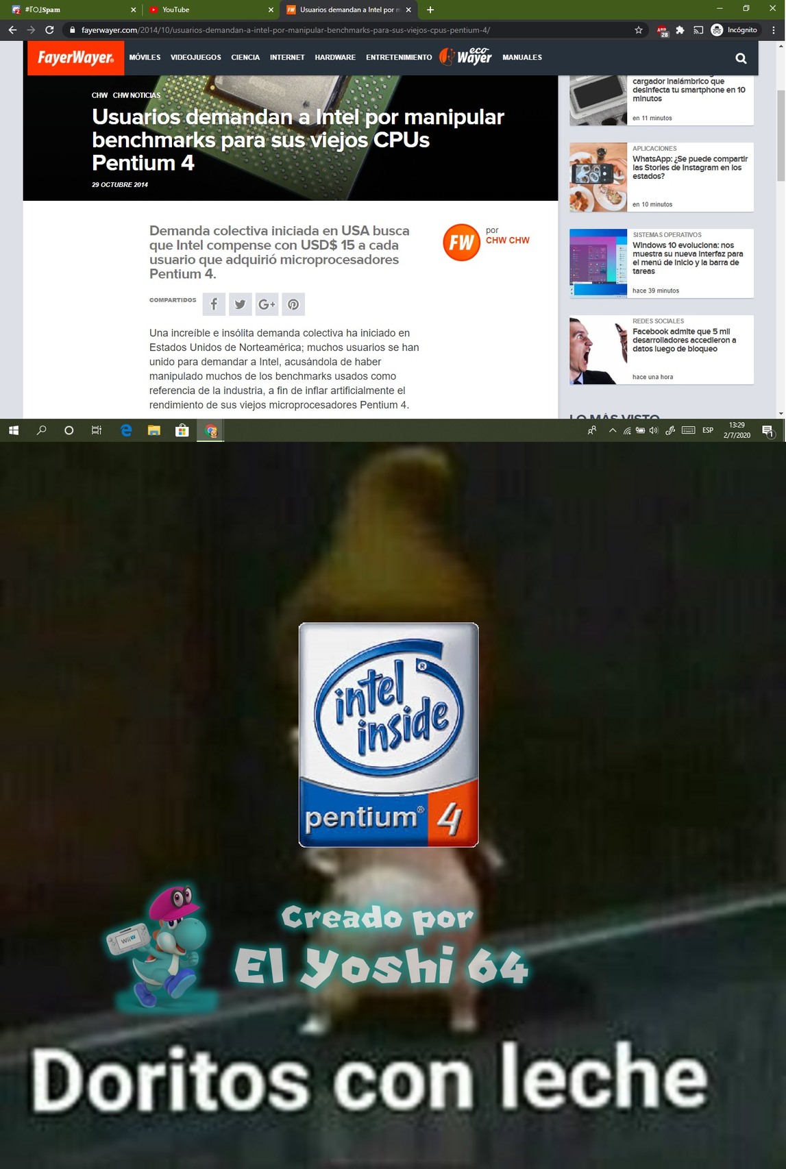 Top memes de intel pentium en español :) Memedroid