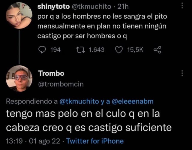 El castigo de los hombres - Meme subido por alfarorain :) Memedroid