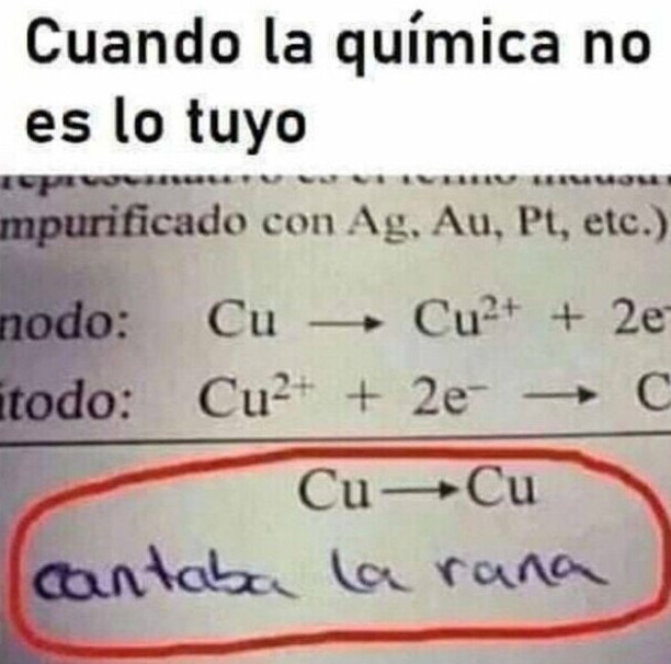 Quimica En Memes