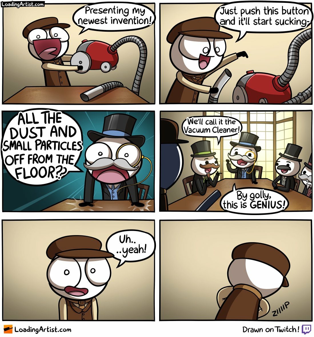 Loading artist :) - Meme subido por Publus :) Memedroid