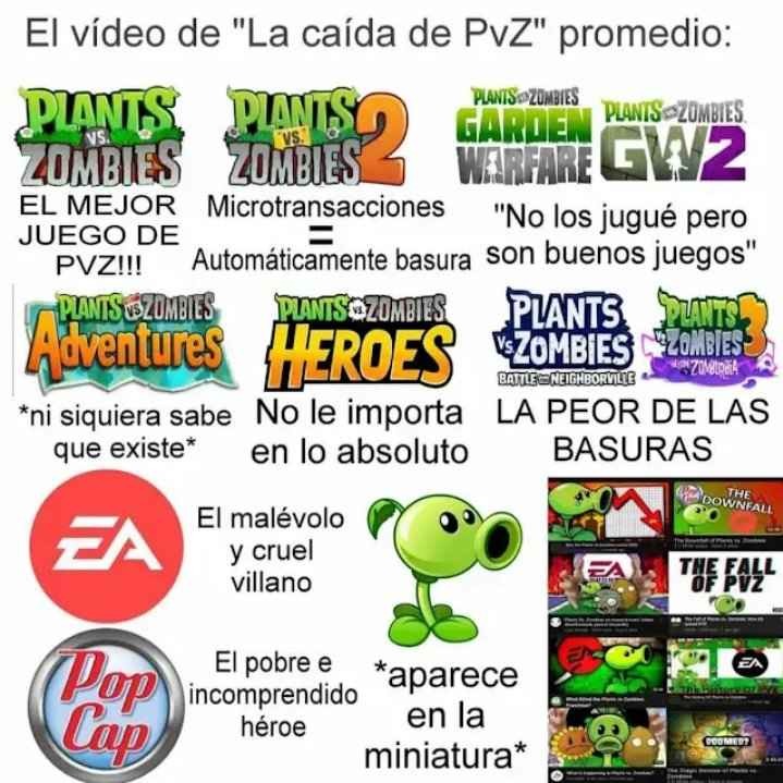 Top memes de PVz en español :) Memedroid