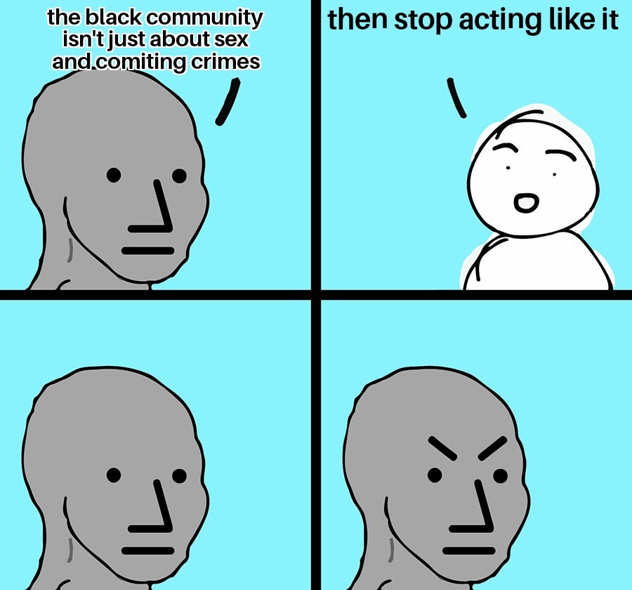 Niggers are gonna nig - Meme by FluffyAnarchists :) Memedroid