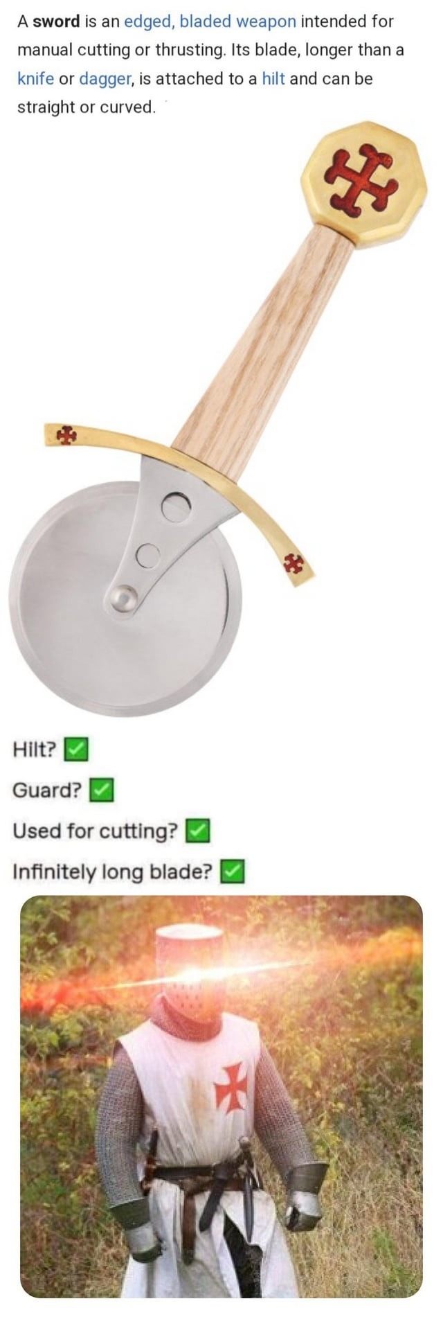 The best Sword memes :) Memedroid