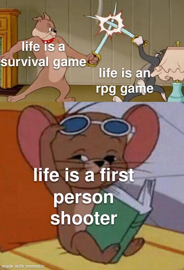 Life is a videogame - Meme by onlyjesuscansaveme :) Memedroid