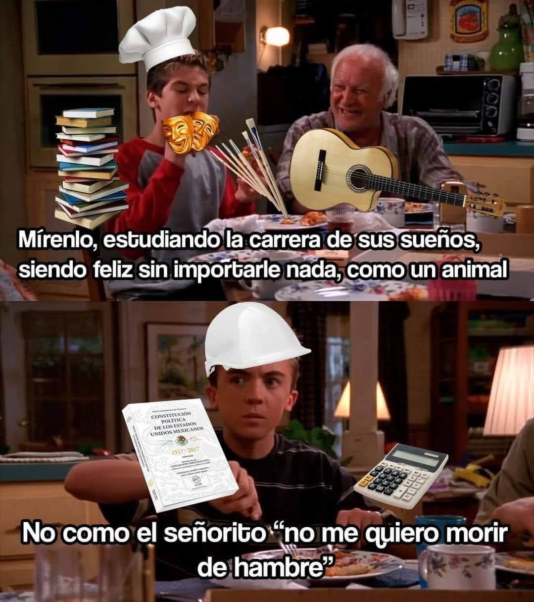 Estudiando Meme Muriendo