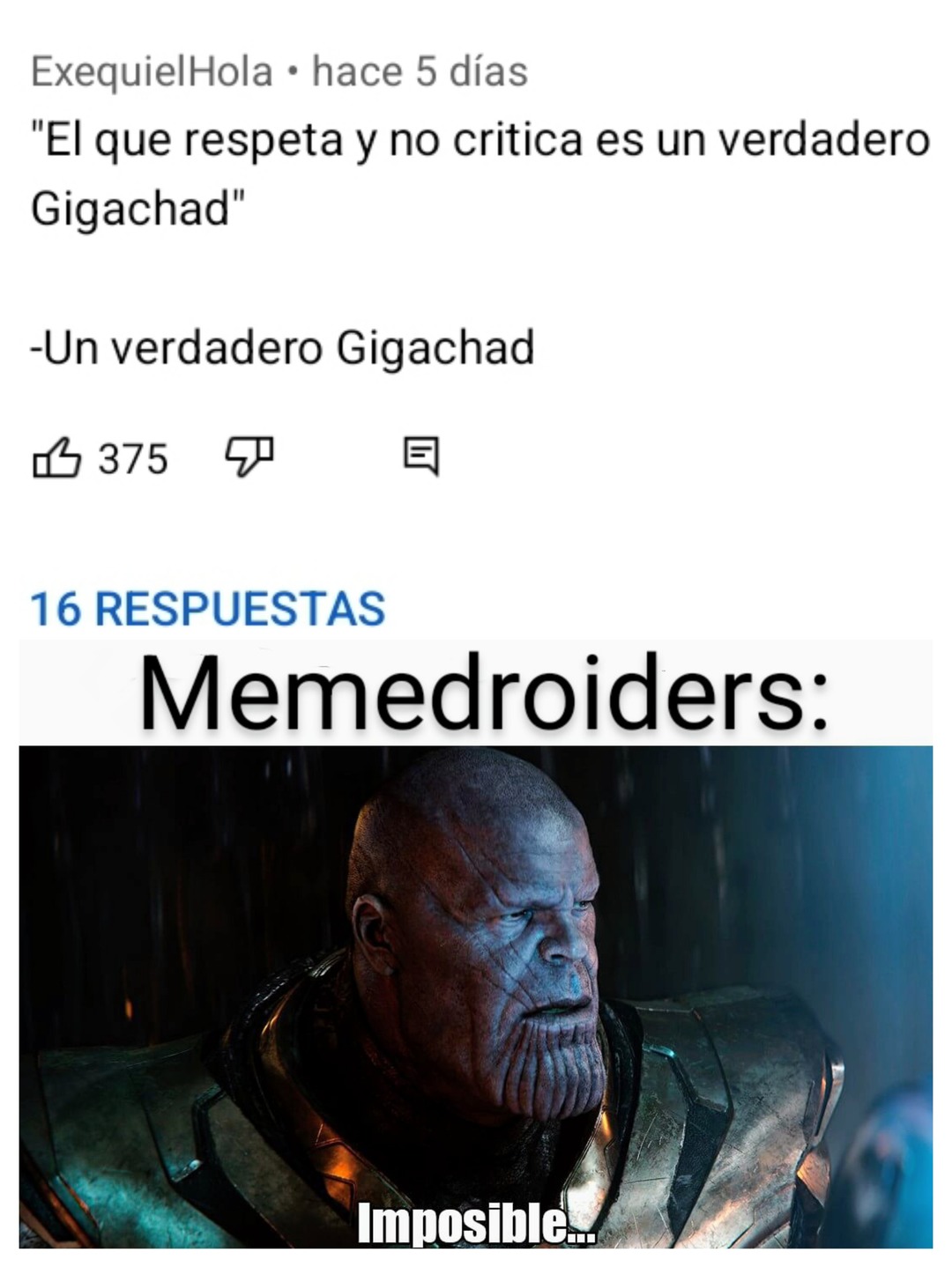 Los memedroiders tienen la incapacidad de no criticar algo. - Meme by ...