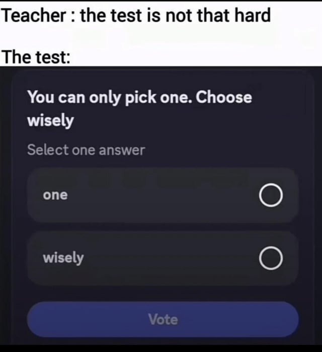 The best Test memes :) Memedroid