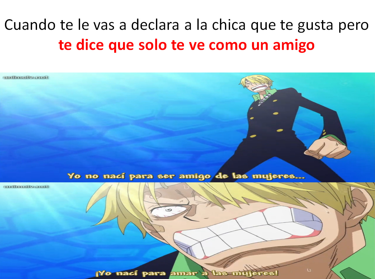 sanji!!! - Meme subido por ranseth :) Memedroid
