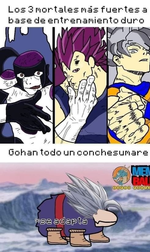 Top memes de Gohan en español :) Memedroid