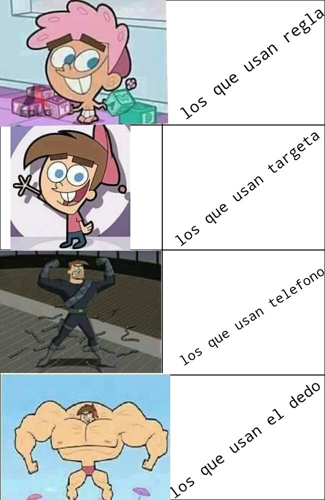 Yo usaba el dedo :'v - Meme subido por Chain :) Memedroid