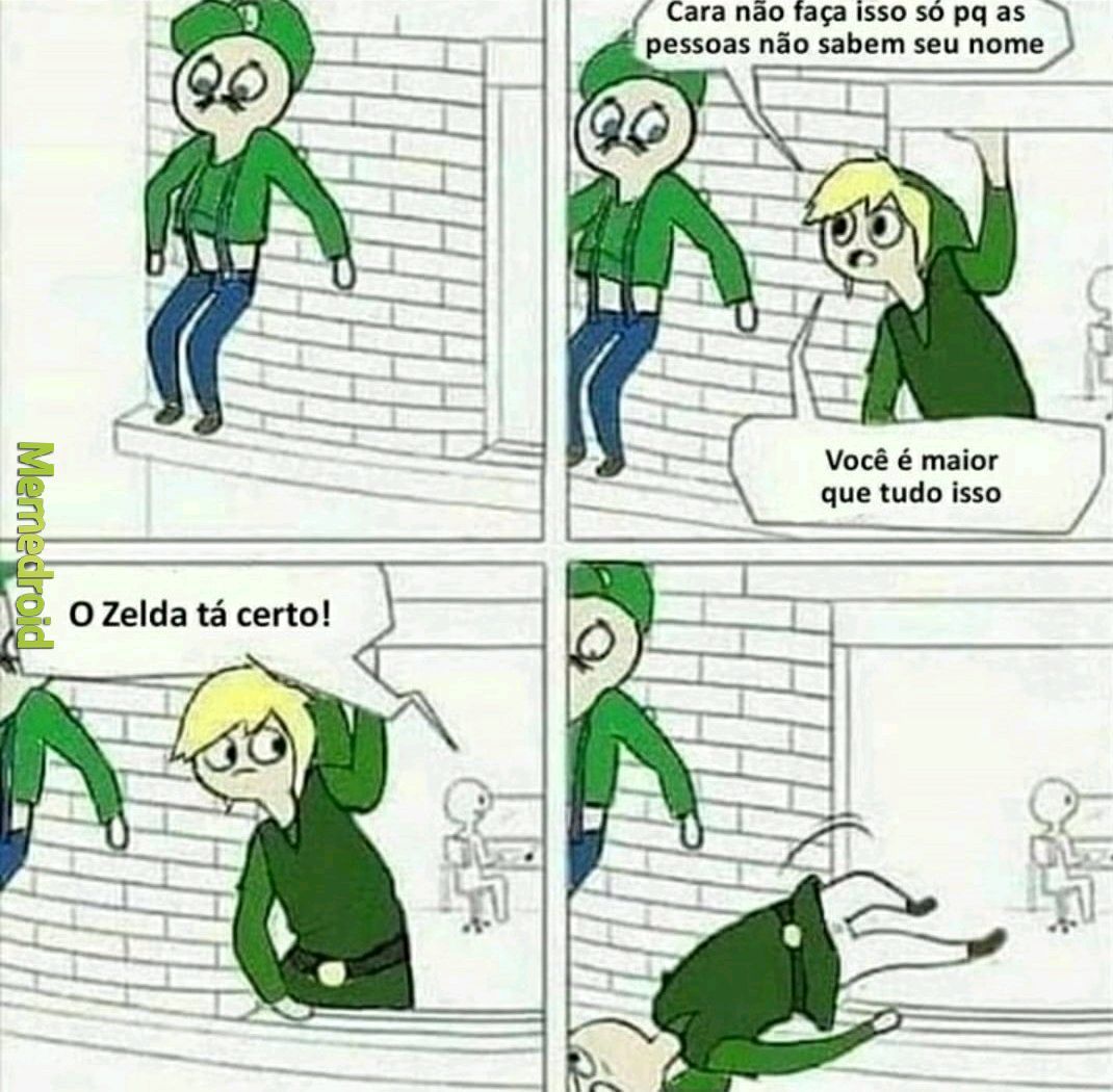 Mario verde e Zelda. - Meme by JoSjoca :) Memedroid