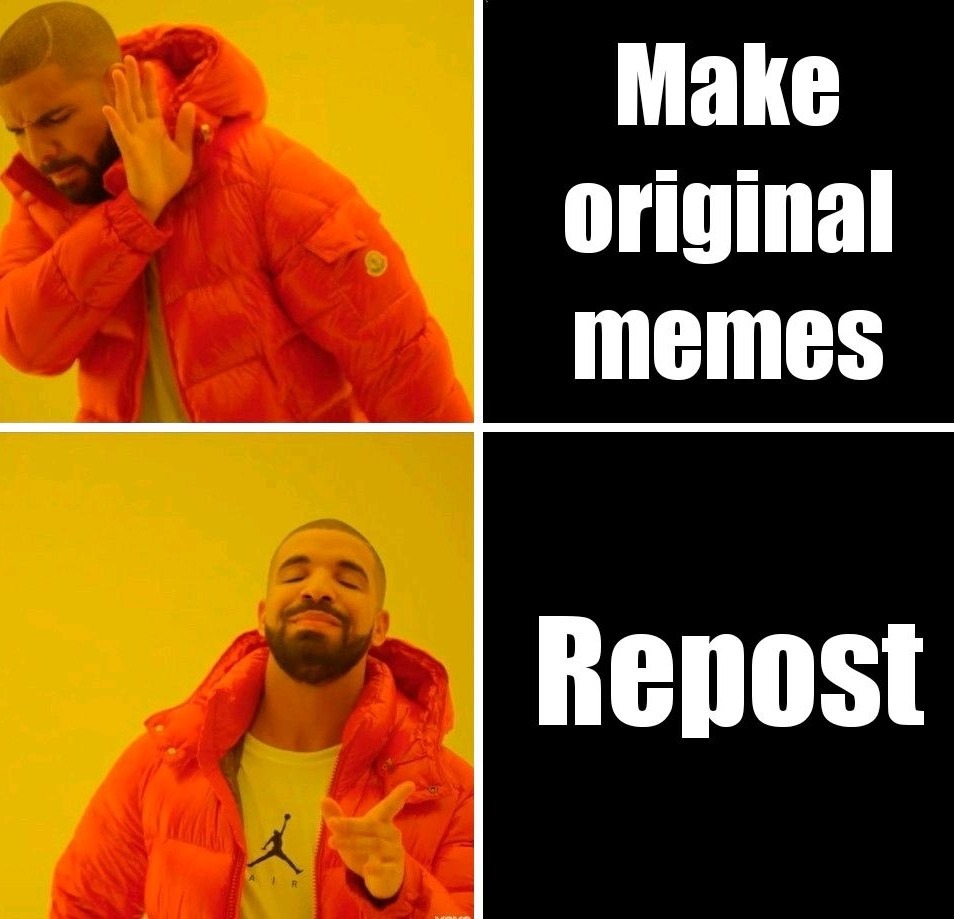 The best Drakeposting memes :) Memedroid