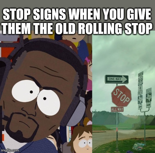 Jack Black Stop Sign Meme