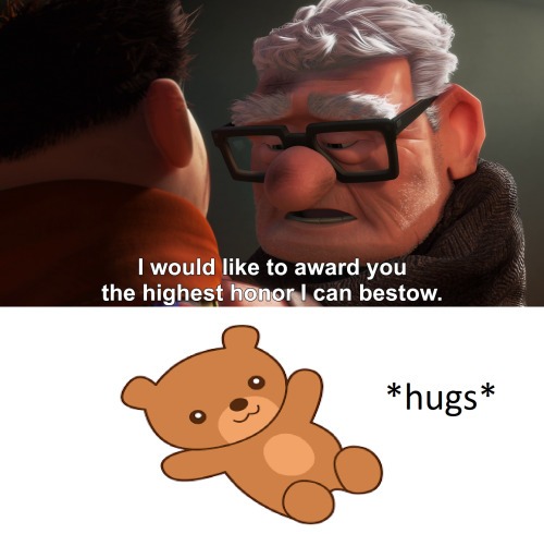 * hugs * - Meme subido por san_antonio :) Memedroid