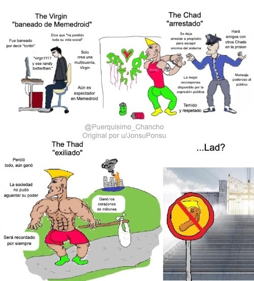 Los mejores memes CHAD en español