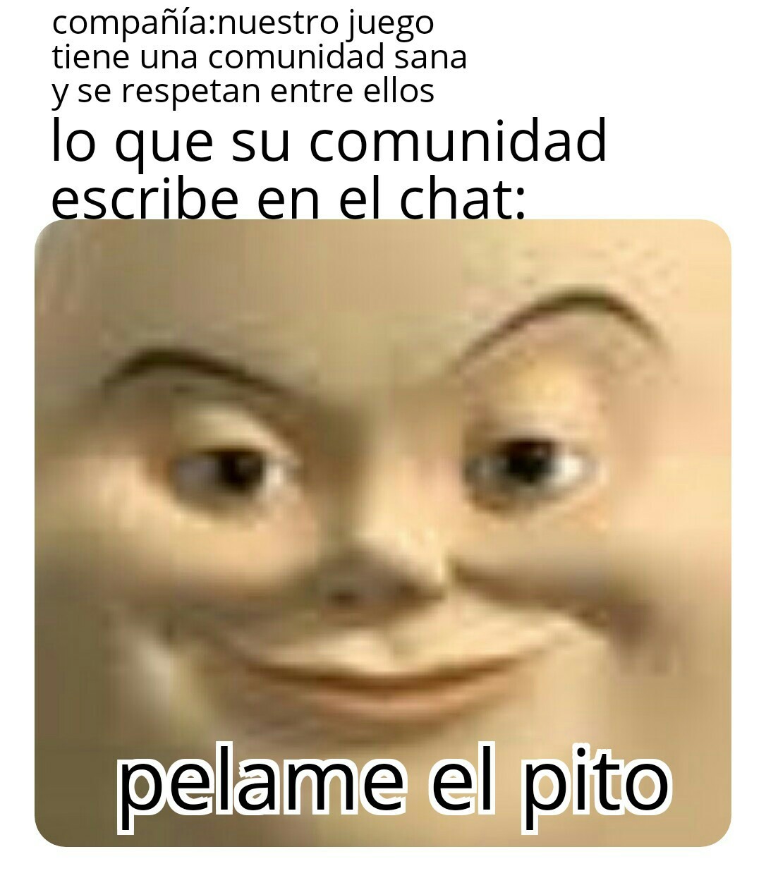 Cualquier juego menos roblox ahí son solo ##### - Meme subido por ...