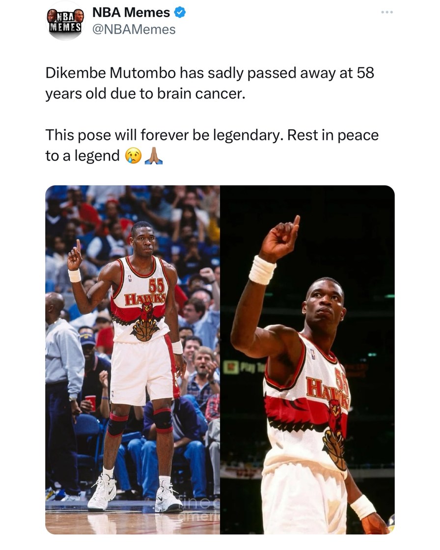 Dikembe Mutombo Memes