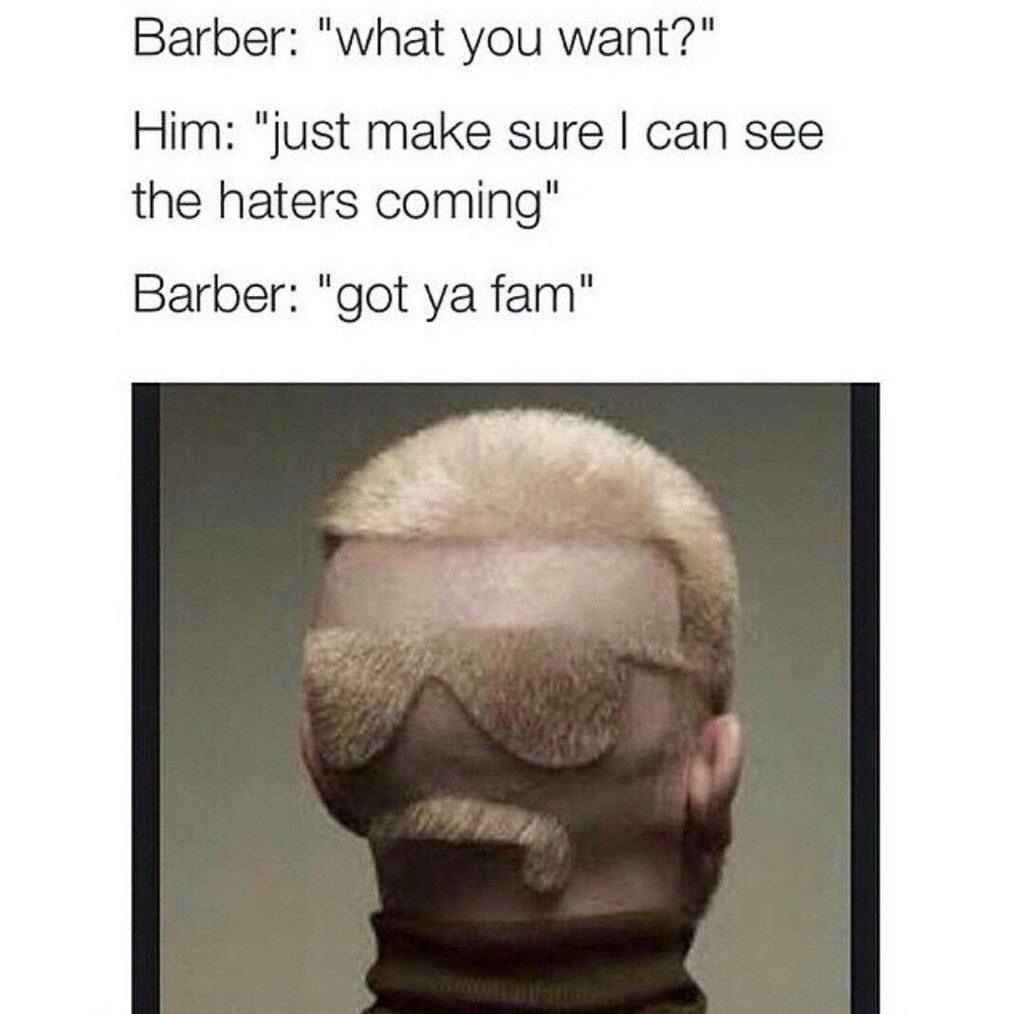 The best Barber memes :) Memedroid