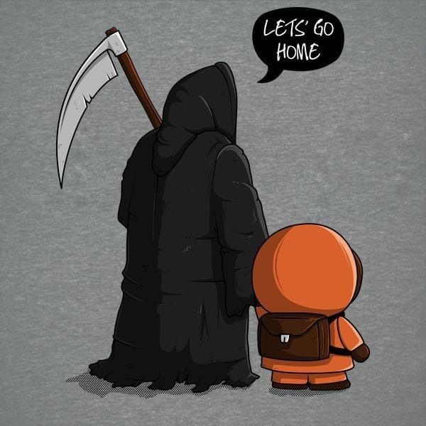 O mierd@ mataron a kenny - Meme subido por Donpollo1999 :) Memedroid