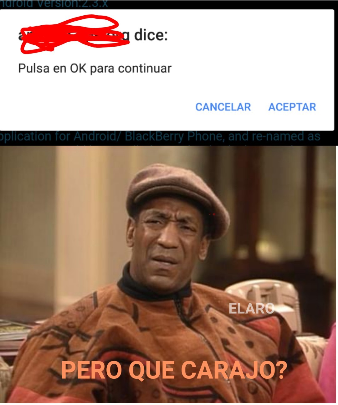 Pero que carajo - Meme subido por Elaro :) Memedroid