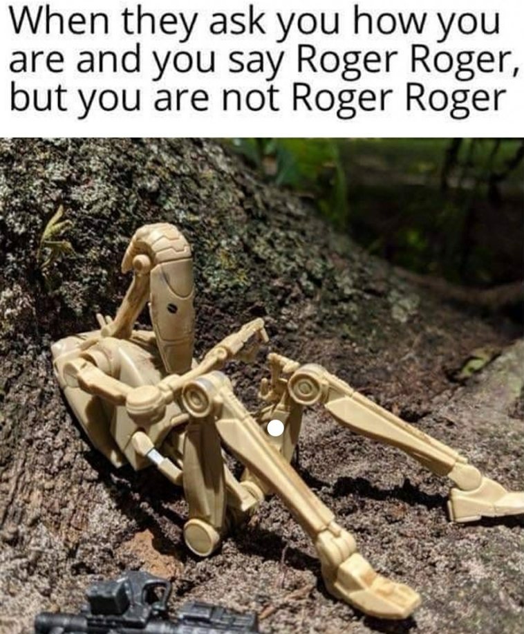 Roger roger... - Meme subido por Buildabuck :) Memedroid