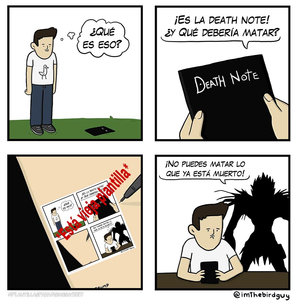 Esta plantilla esta muerta - Meme subido por MemePanadero :) Memedroid