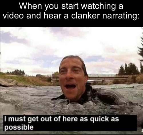 The best Clanker memes :) Memedroid