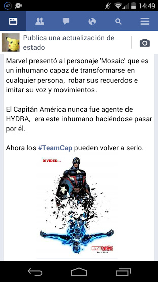 Pueden volver del lado del capi con tranquilidad :v - Meme subido por ...