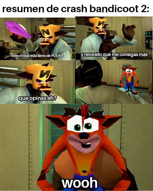 Top memes de crash bandicoot en español :) Memedroid