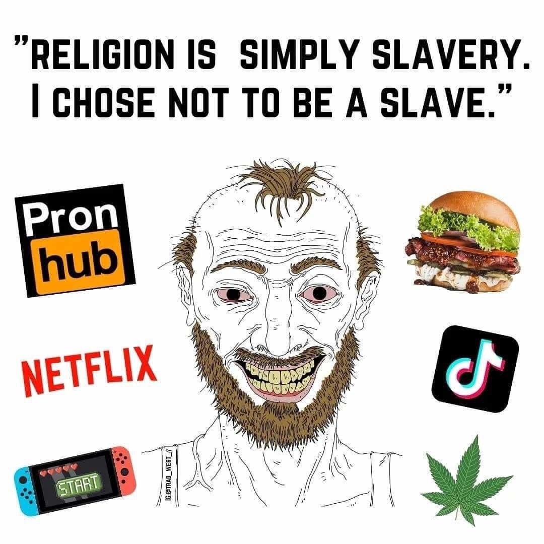 Read the Gospels, lift weights, love one woman, live a good life - Meme ...