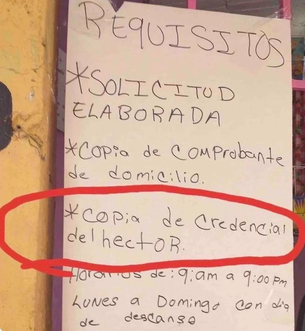 Top memes de Hector en español :) Memedroid