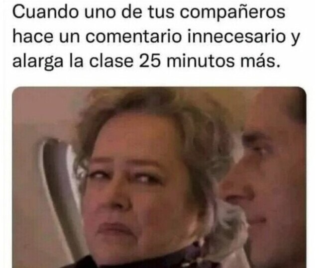 Las preguntas del último minuto de clase - Meme subido por BichoTRECE ...