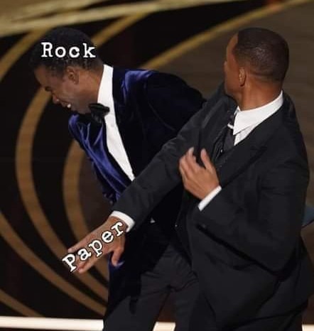 Paper beats rock - Meme by chantz :) Memedroid