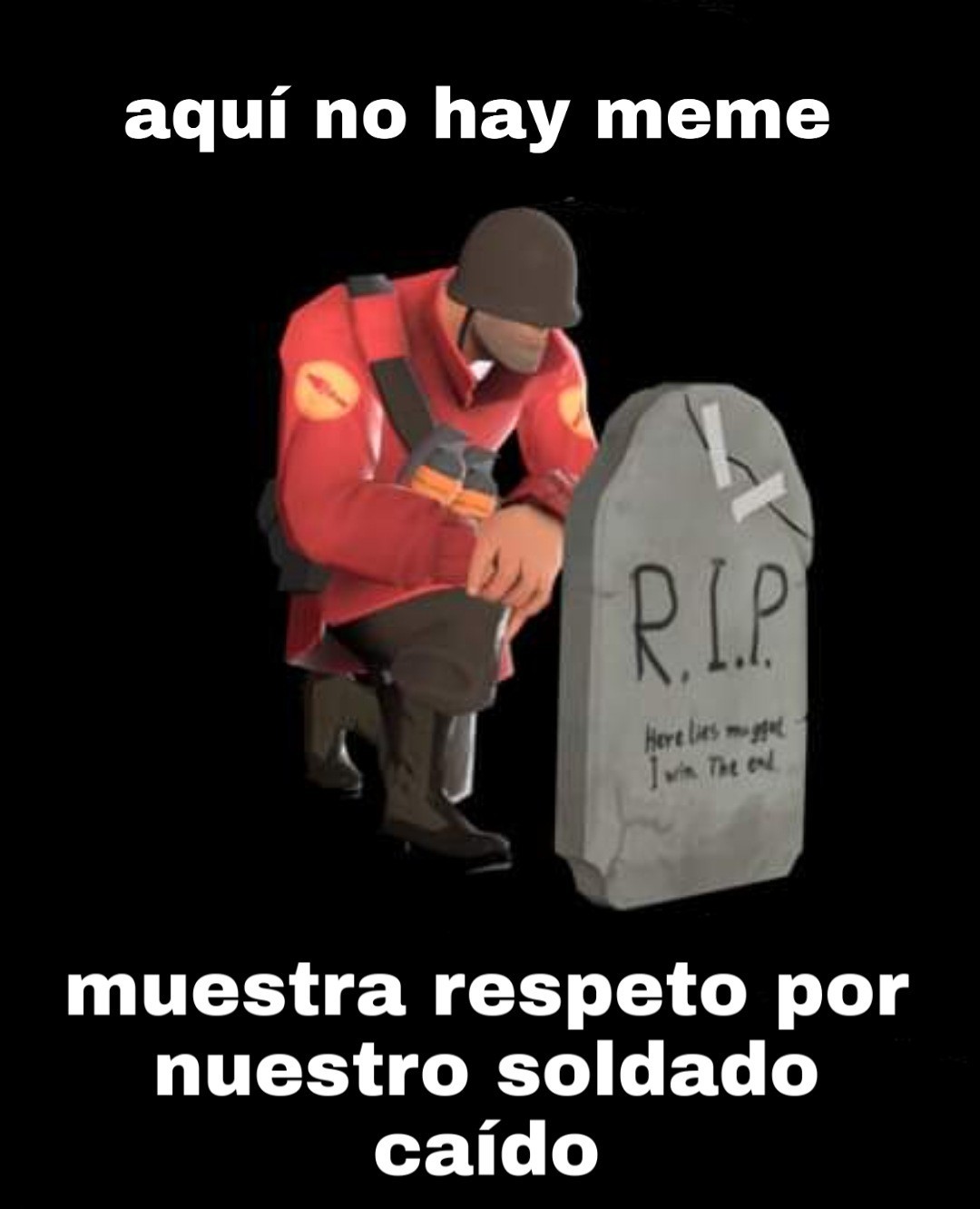 Un soldado solo muere cuando es olvidado. Que en paz descanse rick may ...