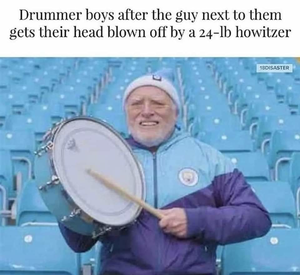 Just keep drumming..keep drumming - Meme subido por YourOtherLeft ...
