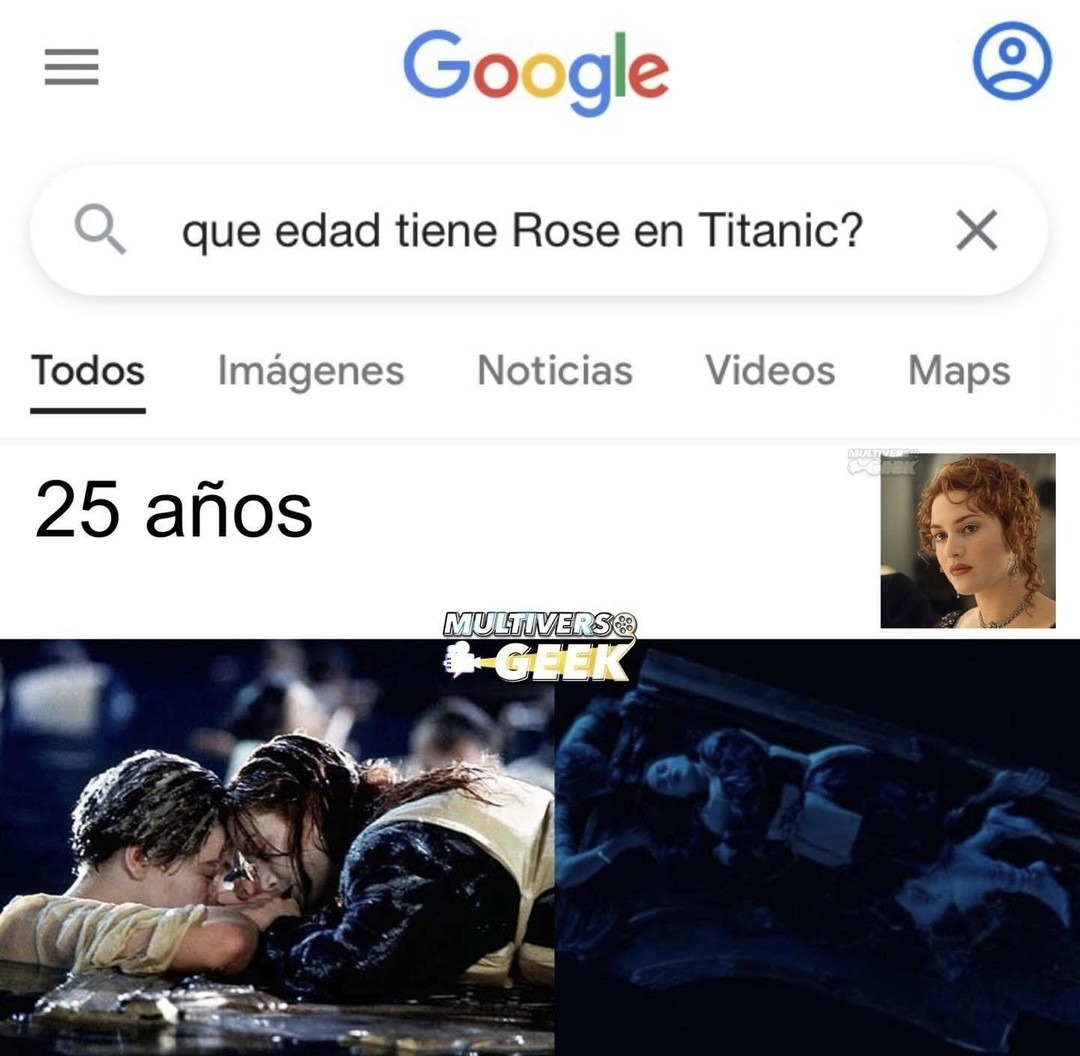 Titanic - Meme by Guirllehumora :) Memedroid