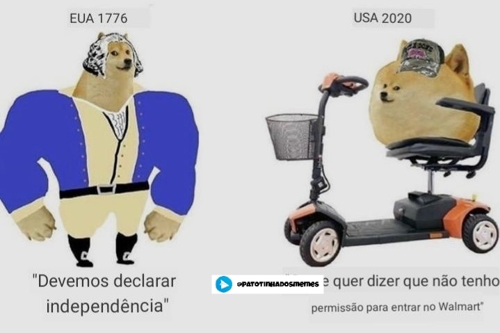 Meme independência dos EUA - Meme by patotinhadosmemes :) Memedroid