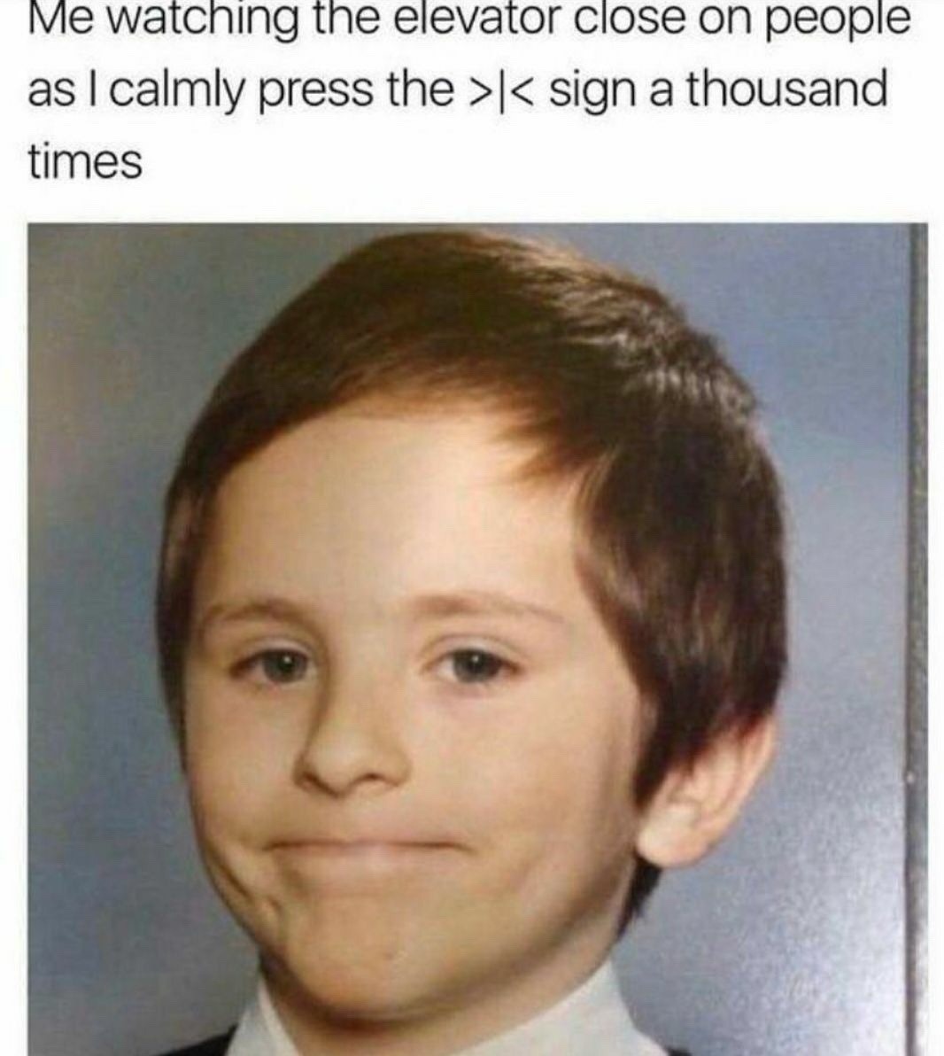 it's worse if they shout "wait" juuuuust before the doors close fully ...