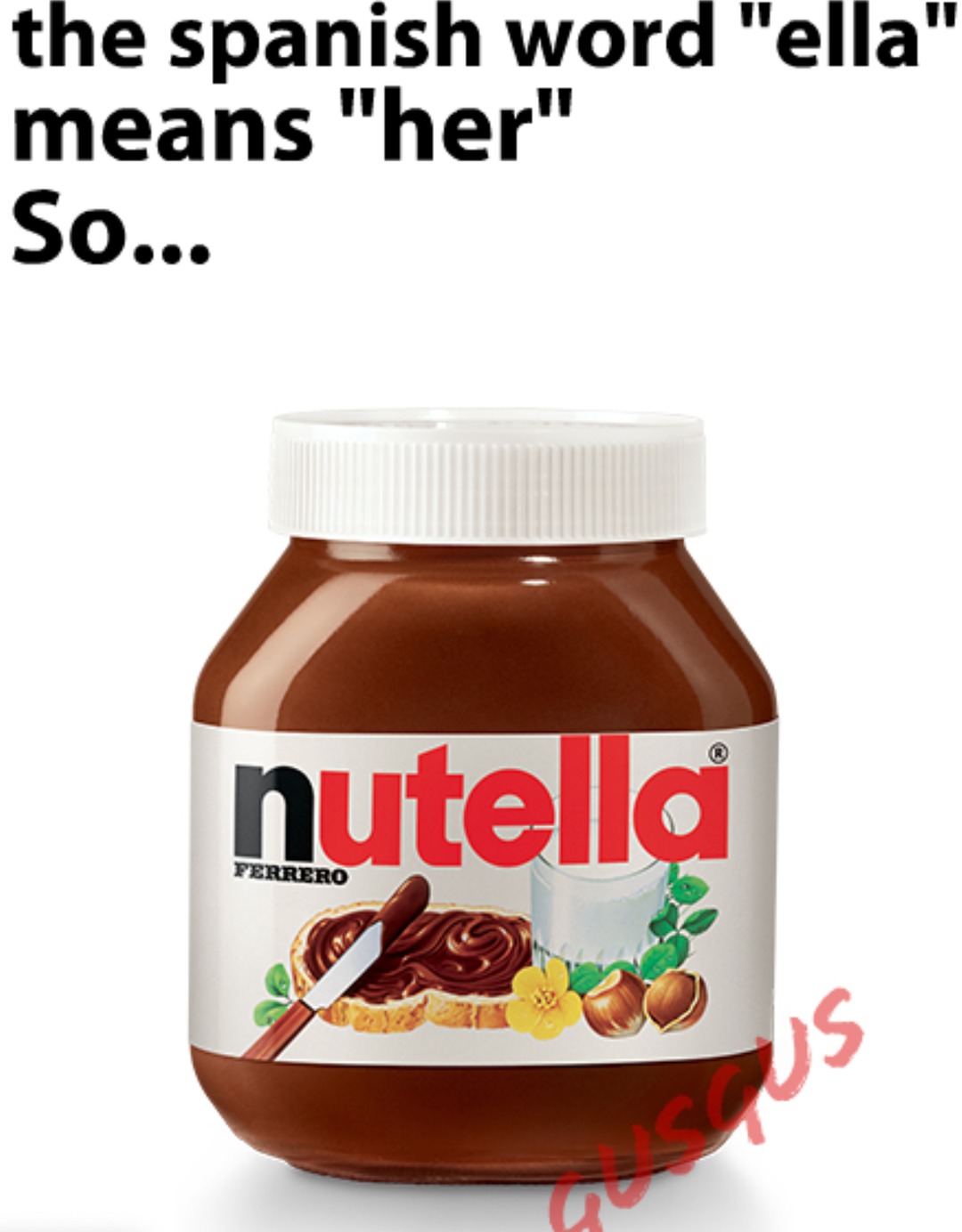 "want some Nut-ella" - Meme by Yeet123456789 :) Memedroid