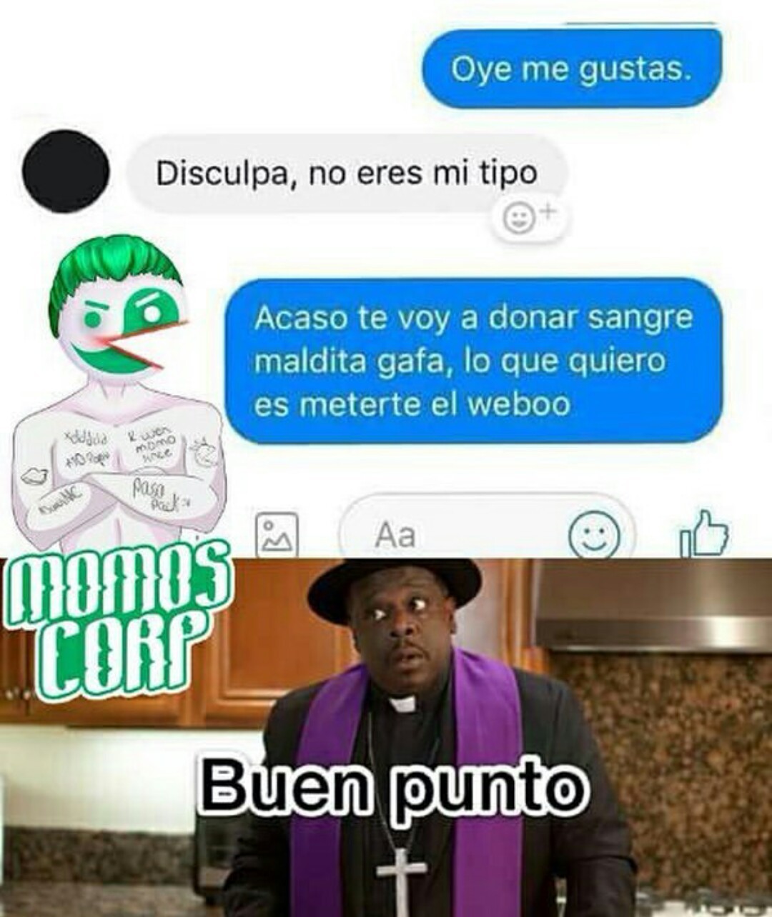 Buen punto - Meme subido por Aleoso. :) Memedroid