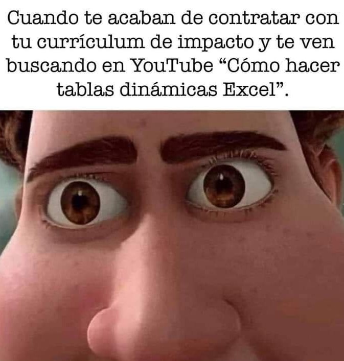 Top memes de Excel en español :) Memedroid