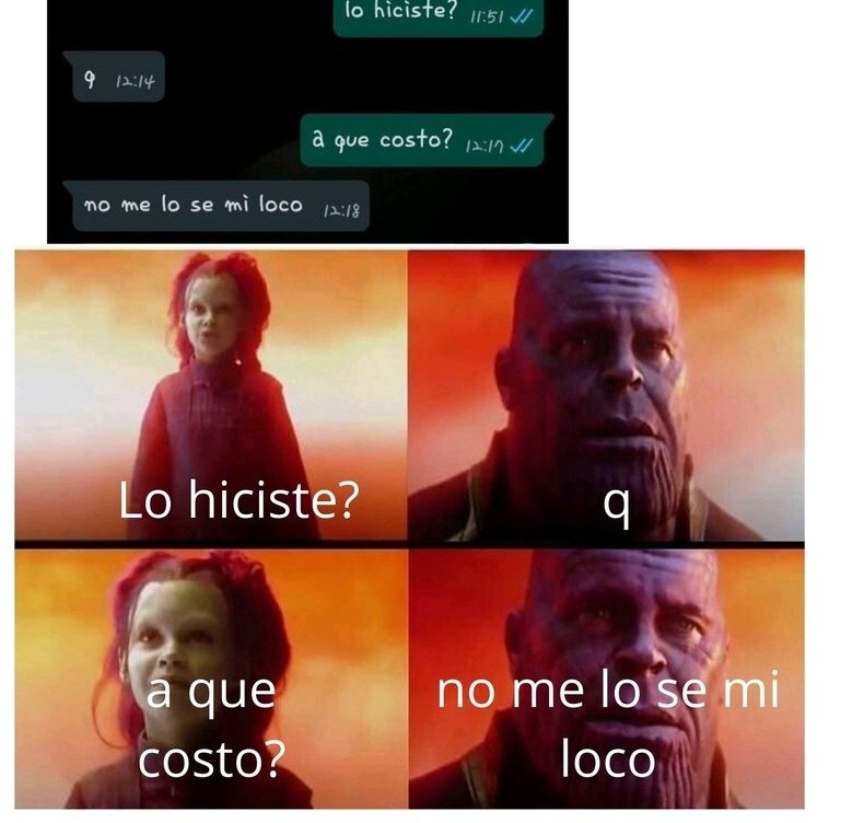 No me lo se - Meme subido por Iniciando-Mac :) Memedroid